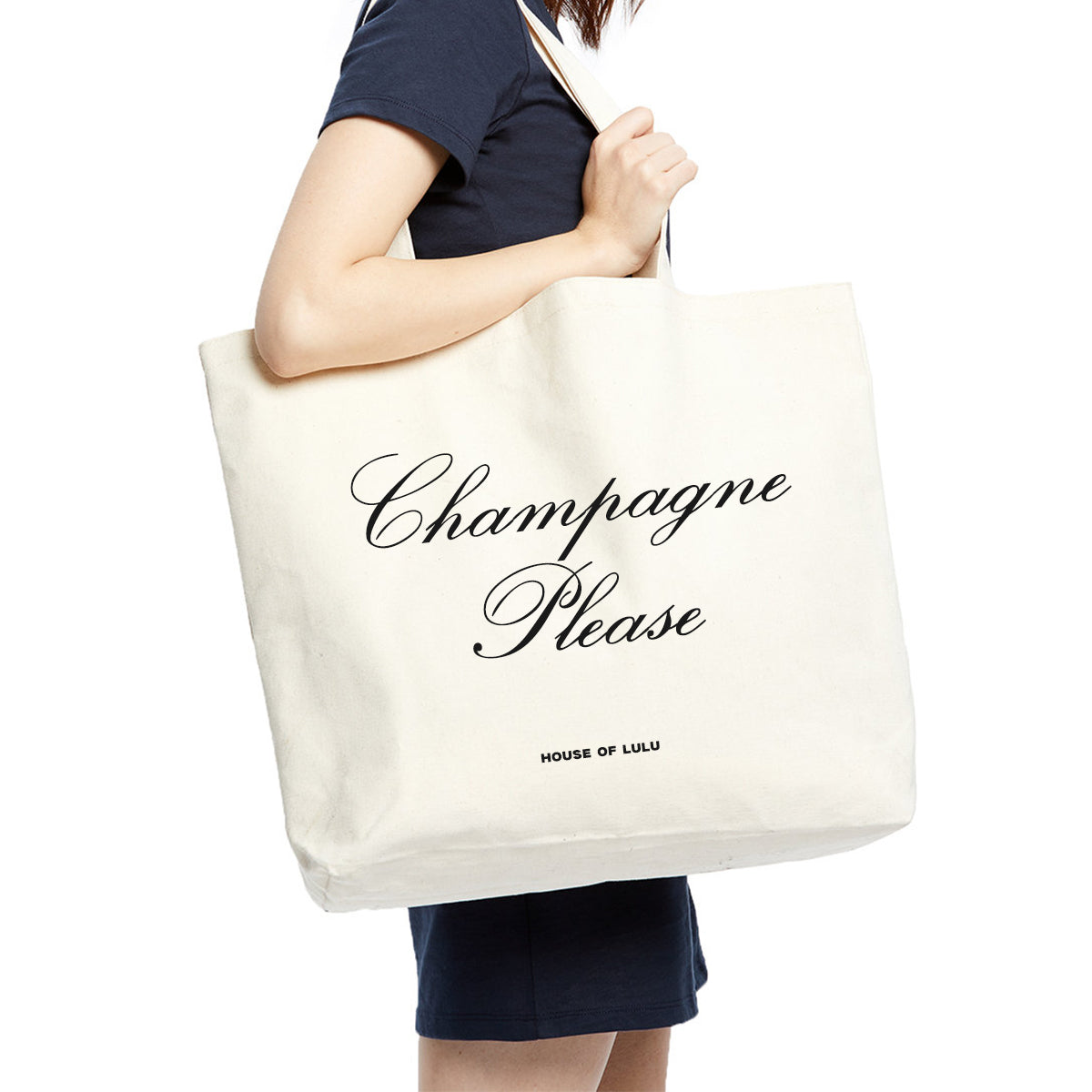 Champagne Please Tote Bag – House of Lulu